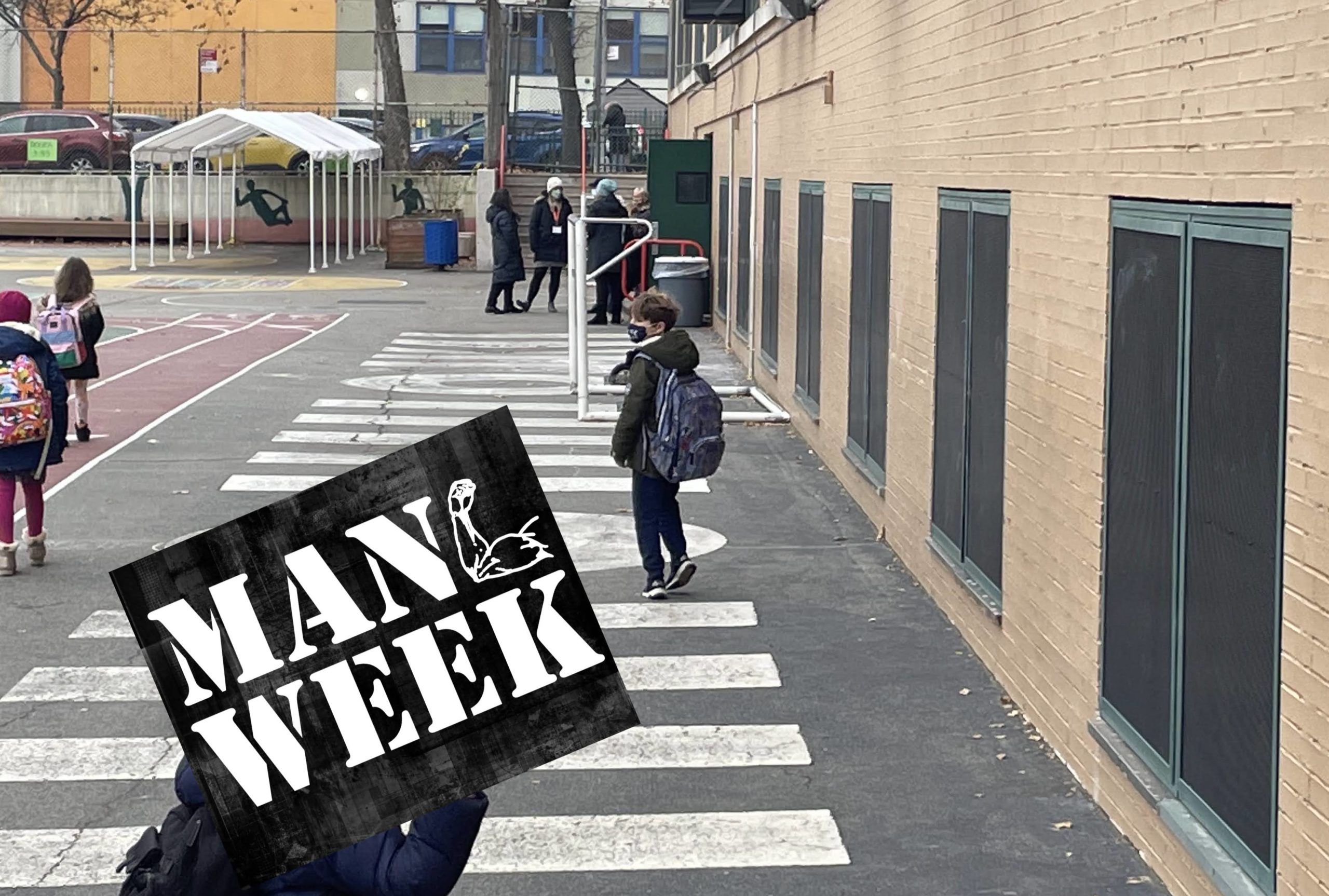 Man Week - When the Non-Man is away, the Men will muddle through